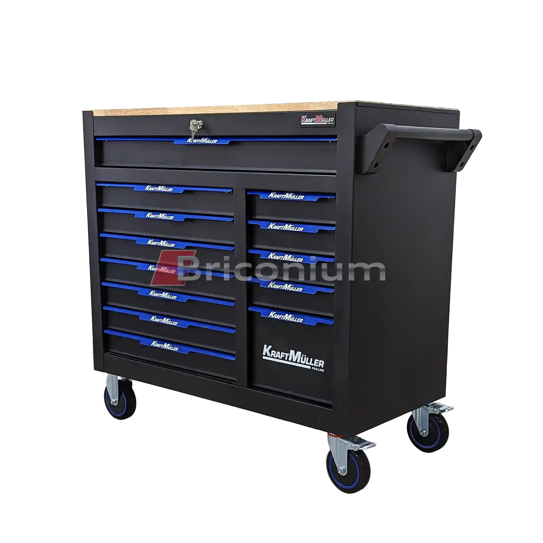 Servante atelier 13 tiroirs Jumbo pro dont 11 remplis d'outils - Briconium